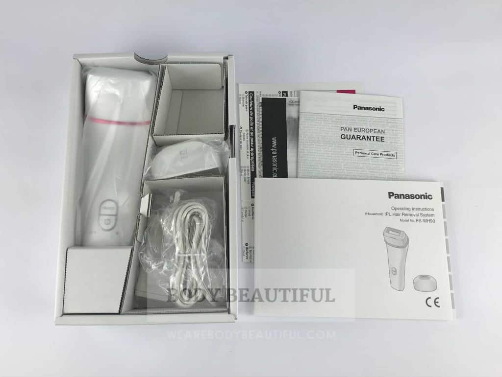 Panasonic ES-WH90 IPL review - ideal for facial use