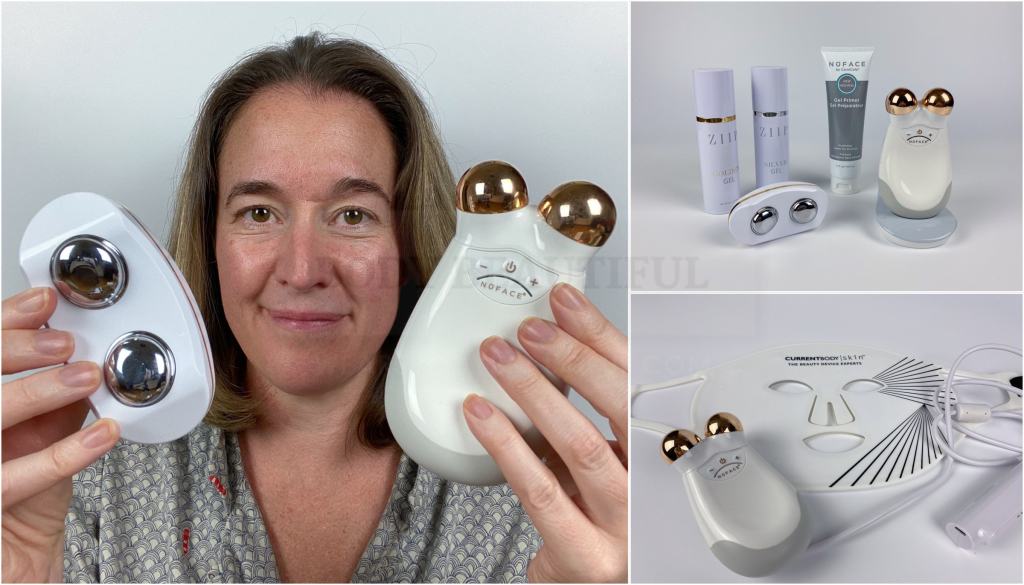 I quit! Microcurrent before and after photos