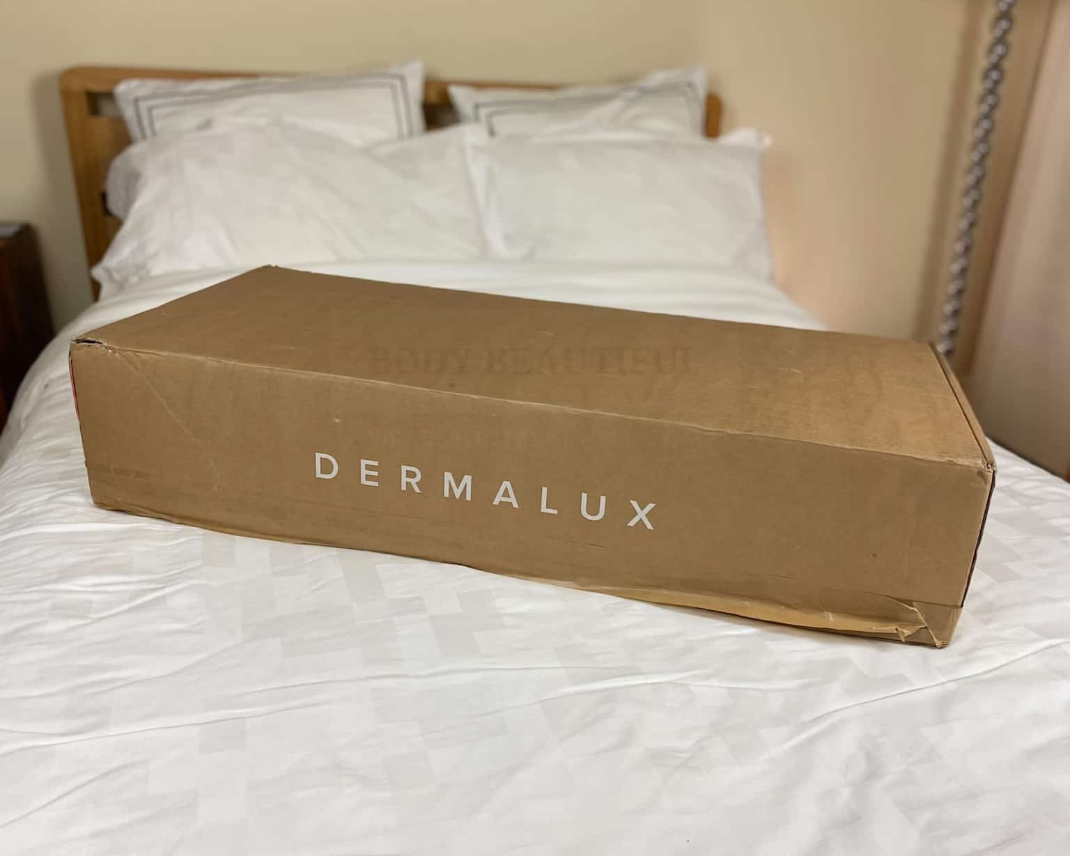 Dermalux Flex MD review: before vs after light therapy